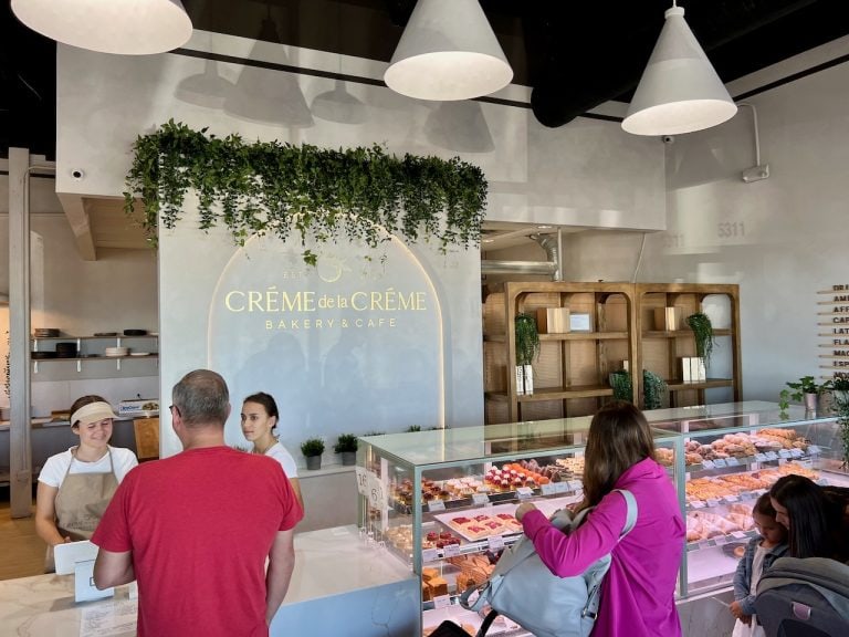European-Style Pastries and Coffee at Creme de la Creme Bakery & Cafe ...