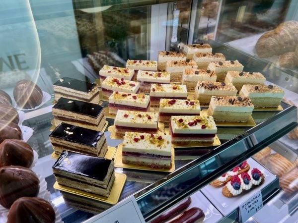European-Style Pastries and Coffee at Creme de la Creme Bakery & Cafe ...