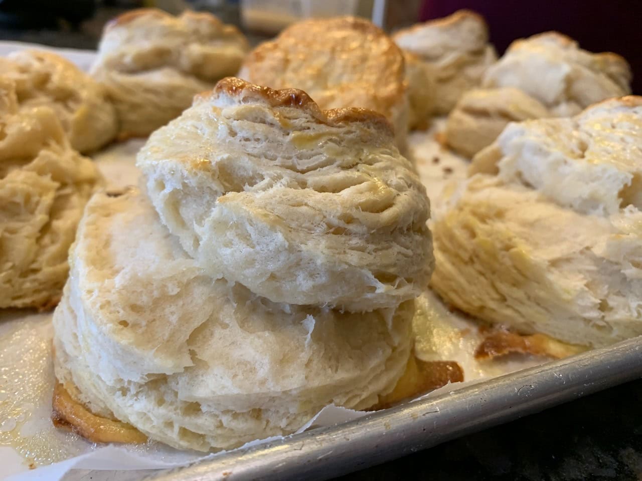 Baking Those Fox in the Snow Biscuits - Breakfast With Nick