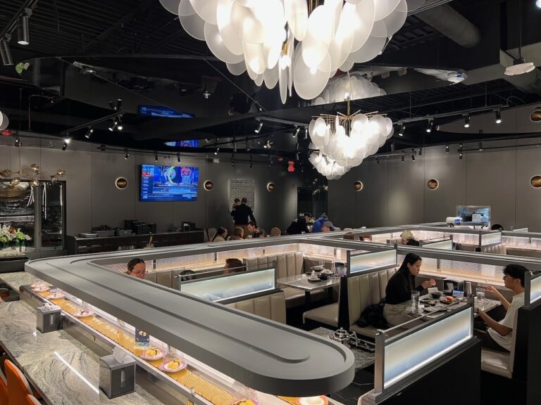 Hokkaido Revolving Sushi Bar Delivers Columbus' Newest Conveyor Belt ...